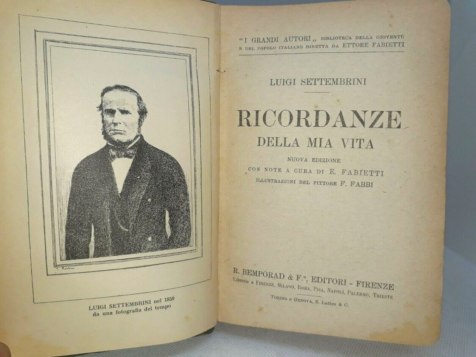 LUIGI SETTEMBRINI – Cose di Napoli